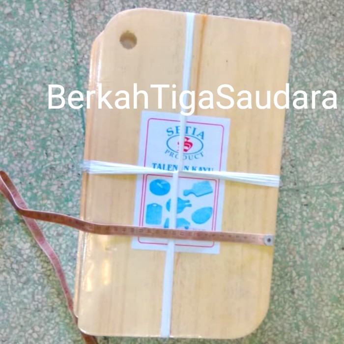 Jual ATMA talenan kayu besar / talenan kayu pinus bentuk nokia tebal ...