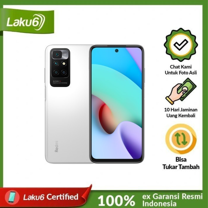 Jual Xiaomi Redmi 10 2022 6GB/128GB Ex Resmi Indo | Shopee Indonesia
