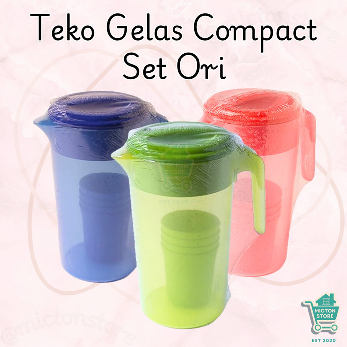 Jual LUXTON Teko Gelas Compact Set Ori Premium Set Teko dan Gelas Tahan ...