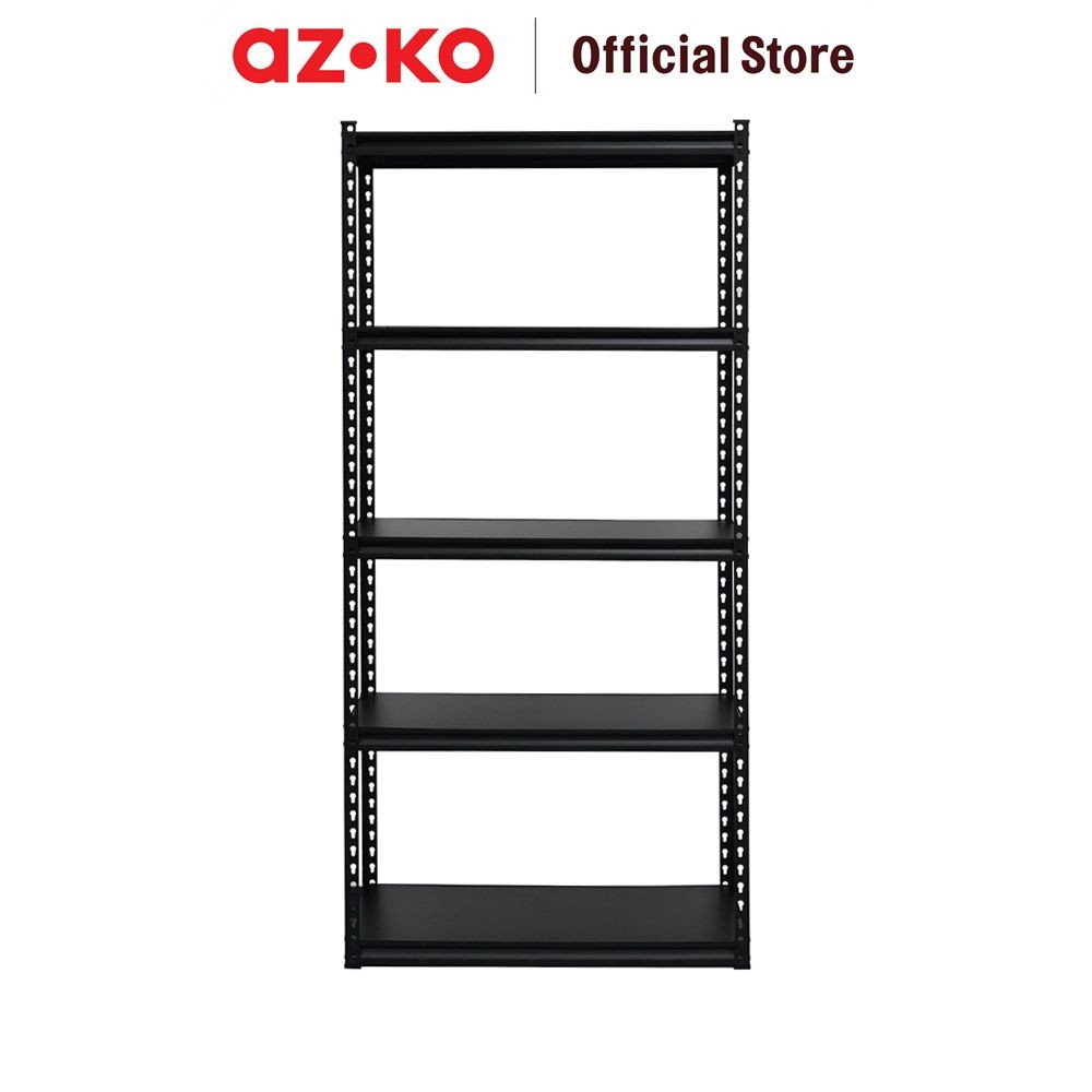 Jual AZKO Tactix 86x35x183 cm Rak Besi 5 Tingkat - Hitam Storage Rack ...