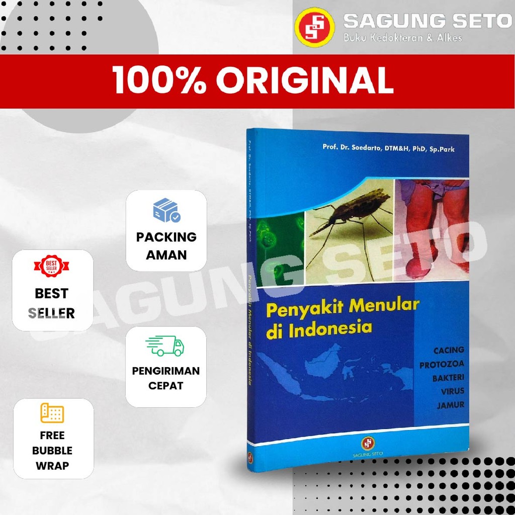 Jual BUKU PENYAKIT MENULAR DI INDONESIA SOEDARTO EDISI 1 | Shopee Indonesia
