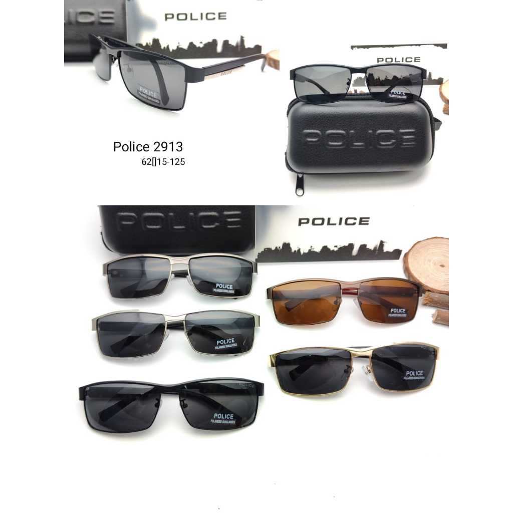 Jual PROMO!!! KACAMATA Sunglasses Kacamata Fashion Pria Wanita Police P2913 Lensa Polarized Anti ...