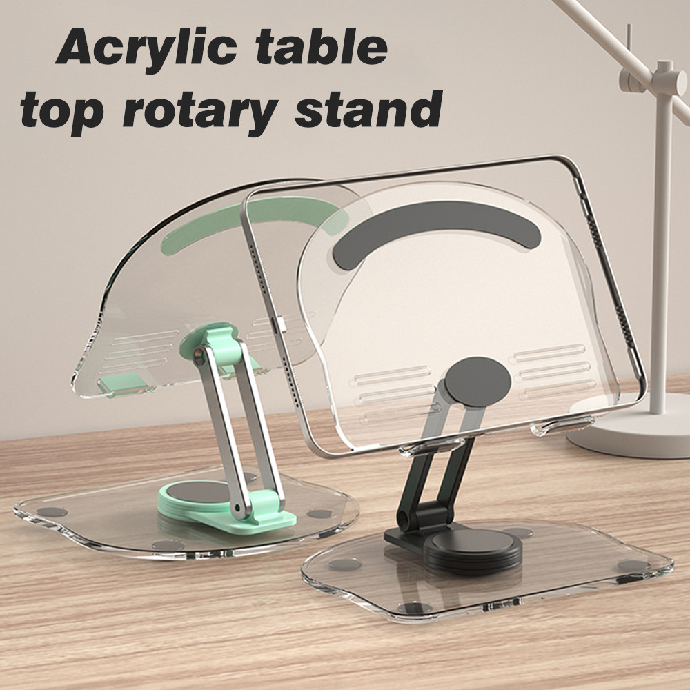 Jual Clear Universal Tablet Stand Desktop Braket Pelat Datar Akrilik ...