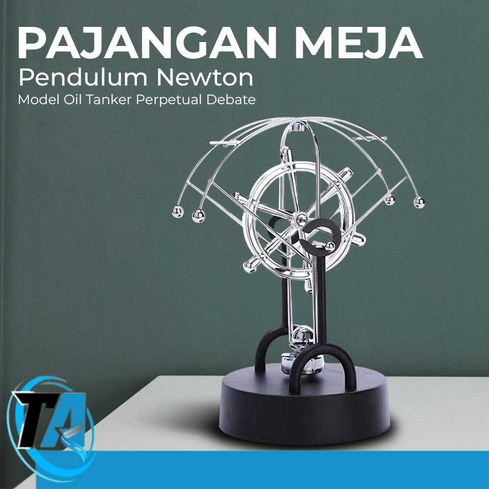 Jual Pajangan Meja Pendulum Newton Model Oil Tanker Perpetual Debate - B101 | Shopee Indonesia
