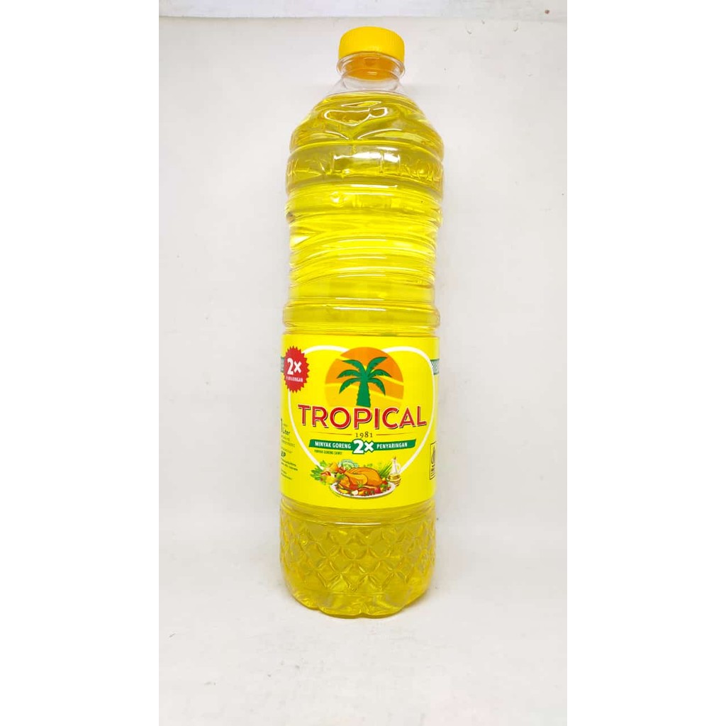 Jual TROPICAL MINYAK GORENG BOTOL 1LTR | Shopee Indonesia