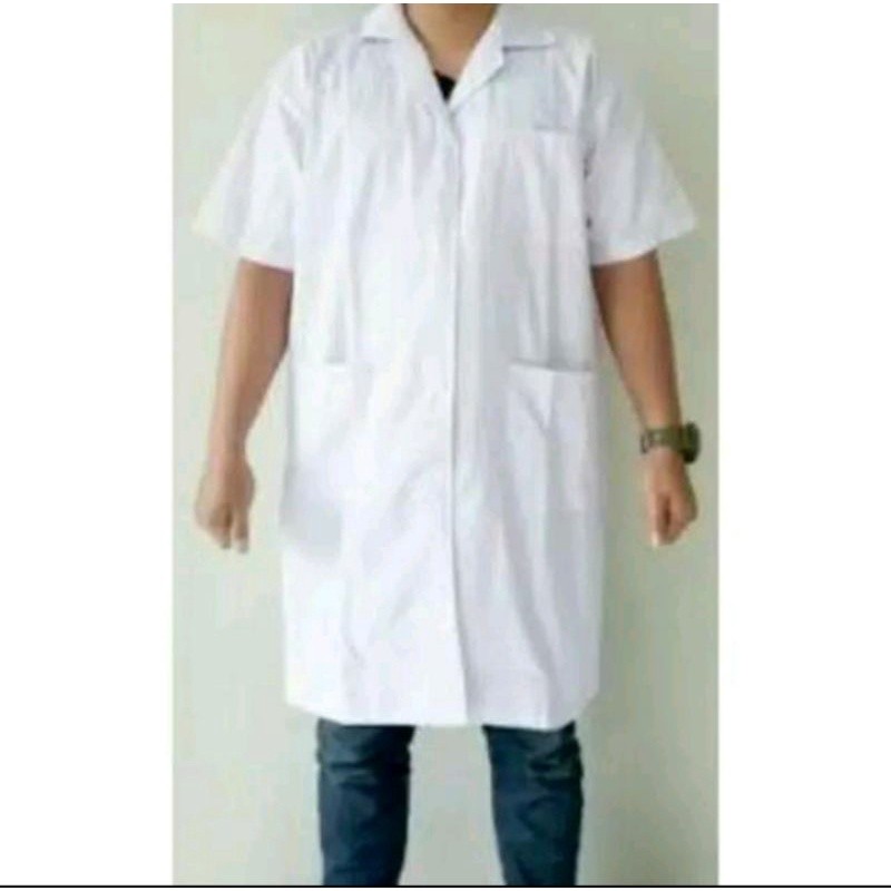 Jual JAS LABORATORIUM TANGAN PENDEK/ JAS PRAKTEK / JAS LAB PRAKTEK ...