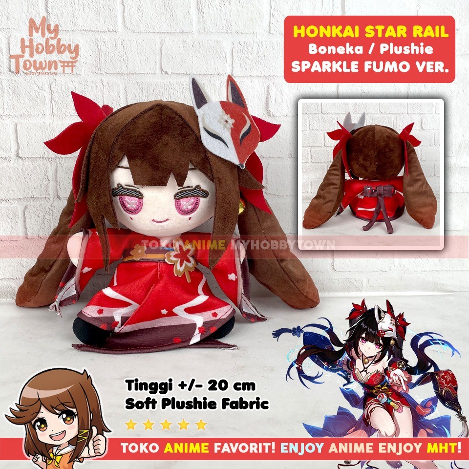 Jual Boneka Anime Game Karakter Honkai Star Rail Sparkle Fumo Version ...
