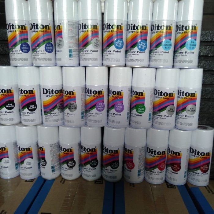 Jual Diton Cat Semprot/Pylox/Motor/Helmm 150cc - 8004 Fluorescent Blue ...