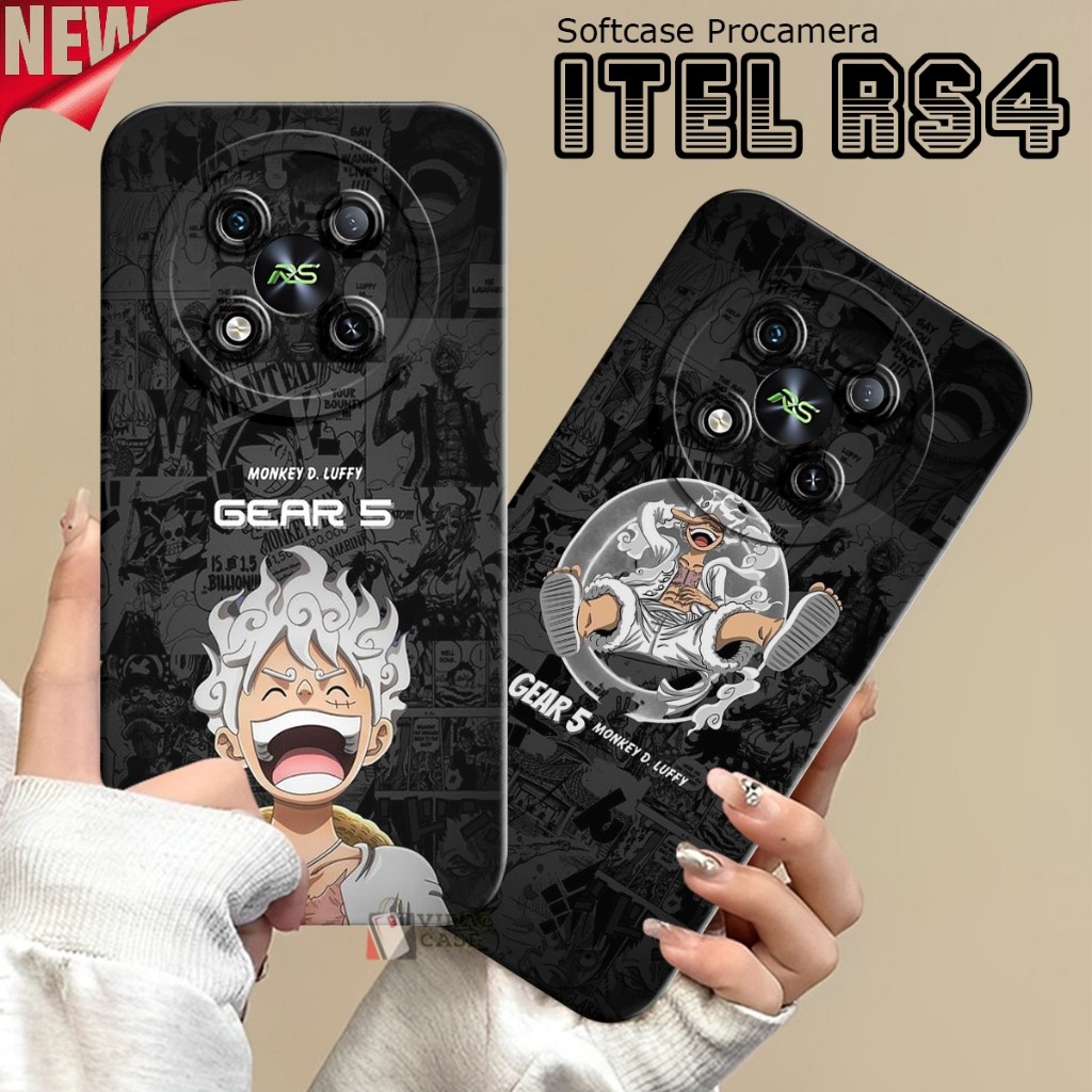 Jual Case Itel RS4 2024 Terbaru - Softcase Pro Camera - Motif MARBLE ...