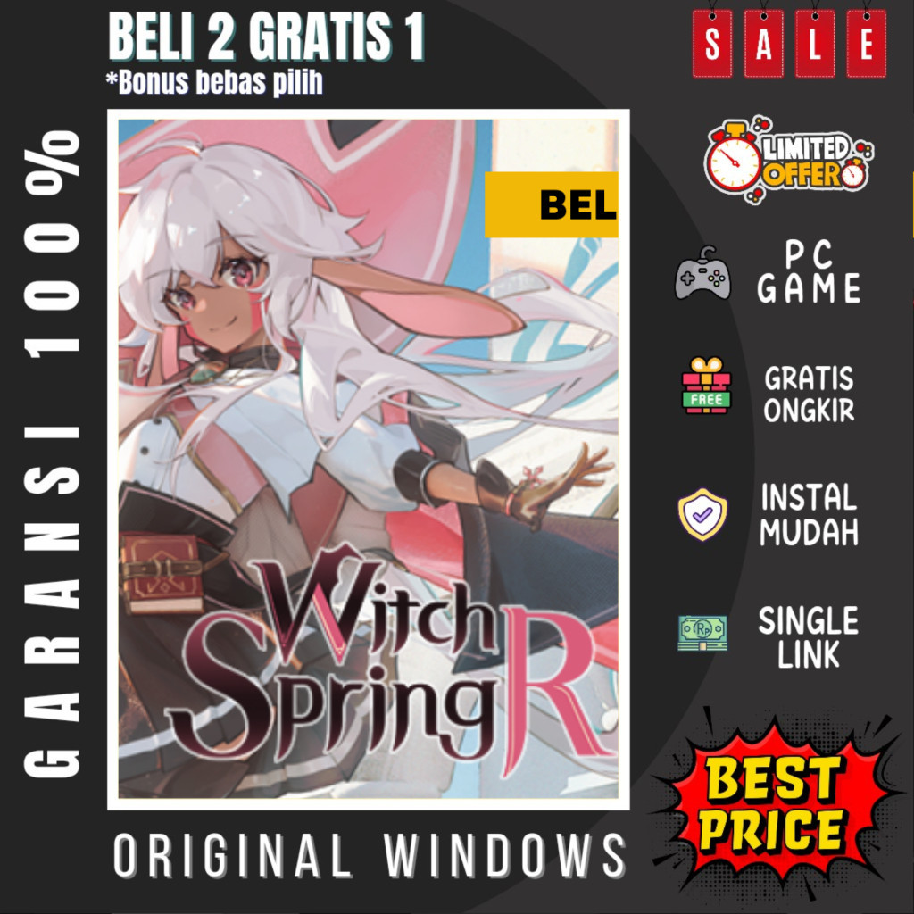 Jual WITCHSPRING R - GAME PC - GAME LAPTOP - PC GAMES - BELI 2 GRATIS 1 ...