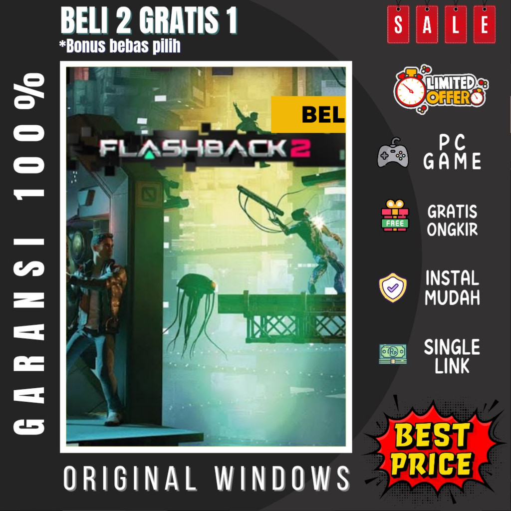 Jual FLASHBACK 2 - GAME PC - GAME LAPTOP - PC GAMES - BELI 2 GRATIS 1 ...