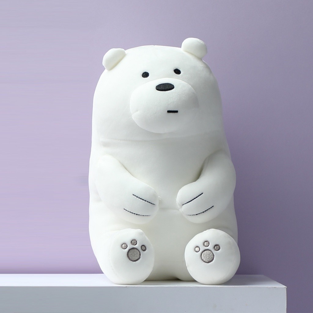 Jual MINISO Boneka We Bare Bears Lucu Beruang Panda Boneka Tidur Ice ...