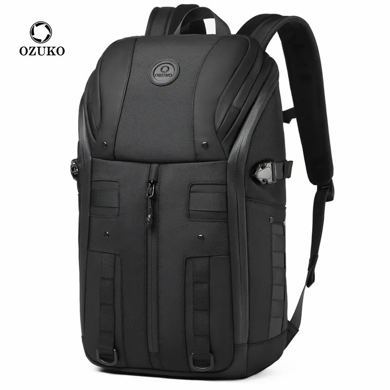 Jual OZUKO Backpack #9697 - Black, Came, Blue, Grey | Shopee Indonesia