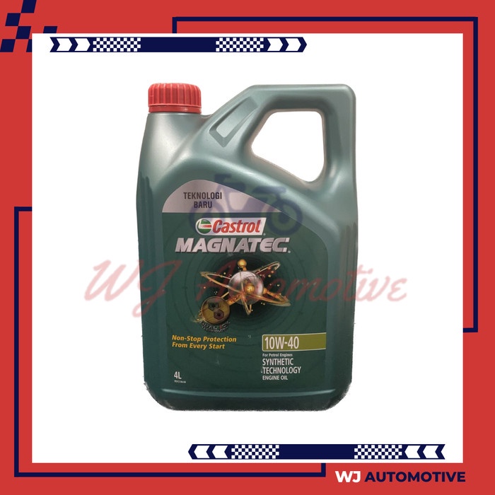 Jual Castrol Magnatec 10W40 4 Liter Oli Mesin Mobil Bensin Magnatic ...