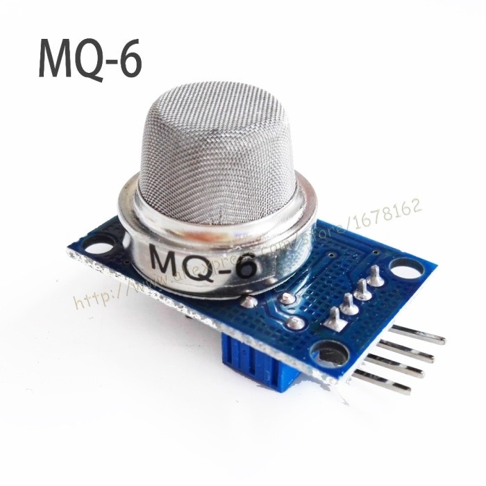 Jual MQ-6 MQ6 LPG LNG BUTANE GAS SENSOR MODULE FOR UNO MEGA | Shopee ...
