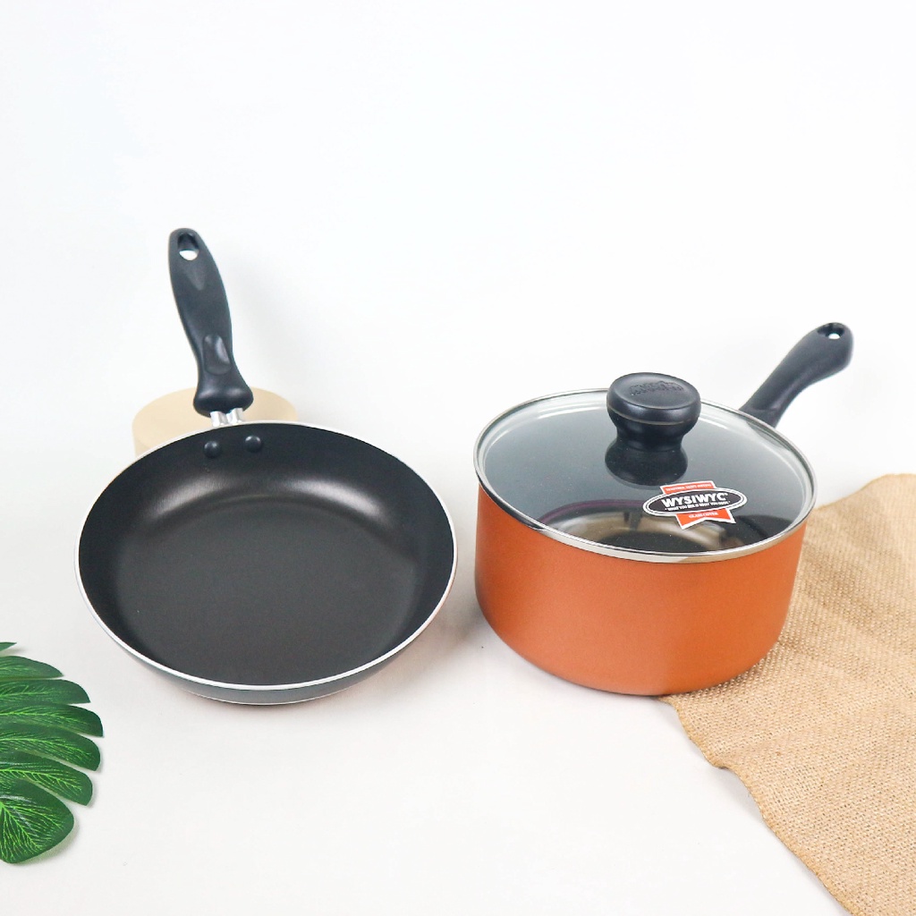 Jual Maxim Wajan Venice Set Black Diamond Anti Lengket | Shopee Indonesia
