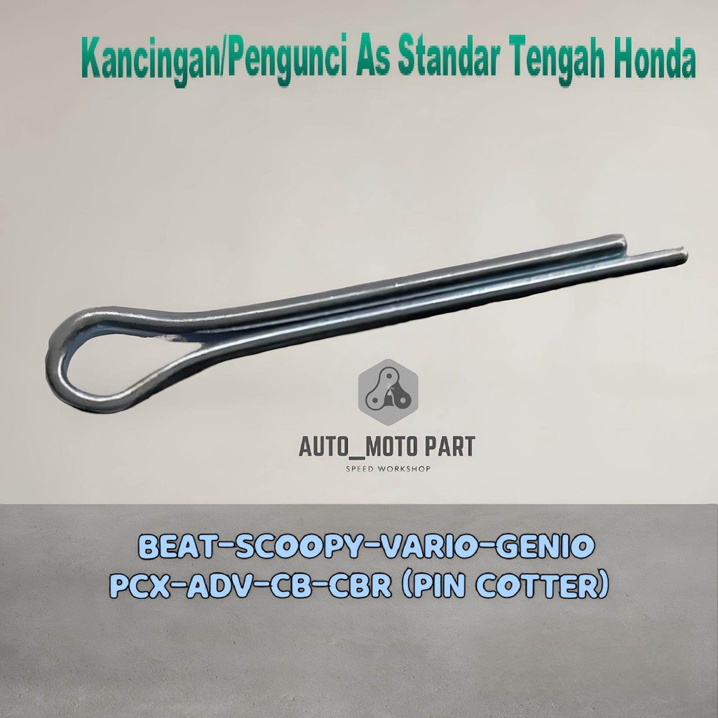 Jual kawat klip kancing kancingan as standar tengah 2 honda beat scoopy ...