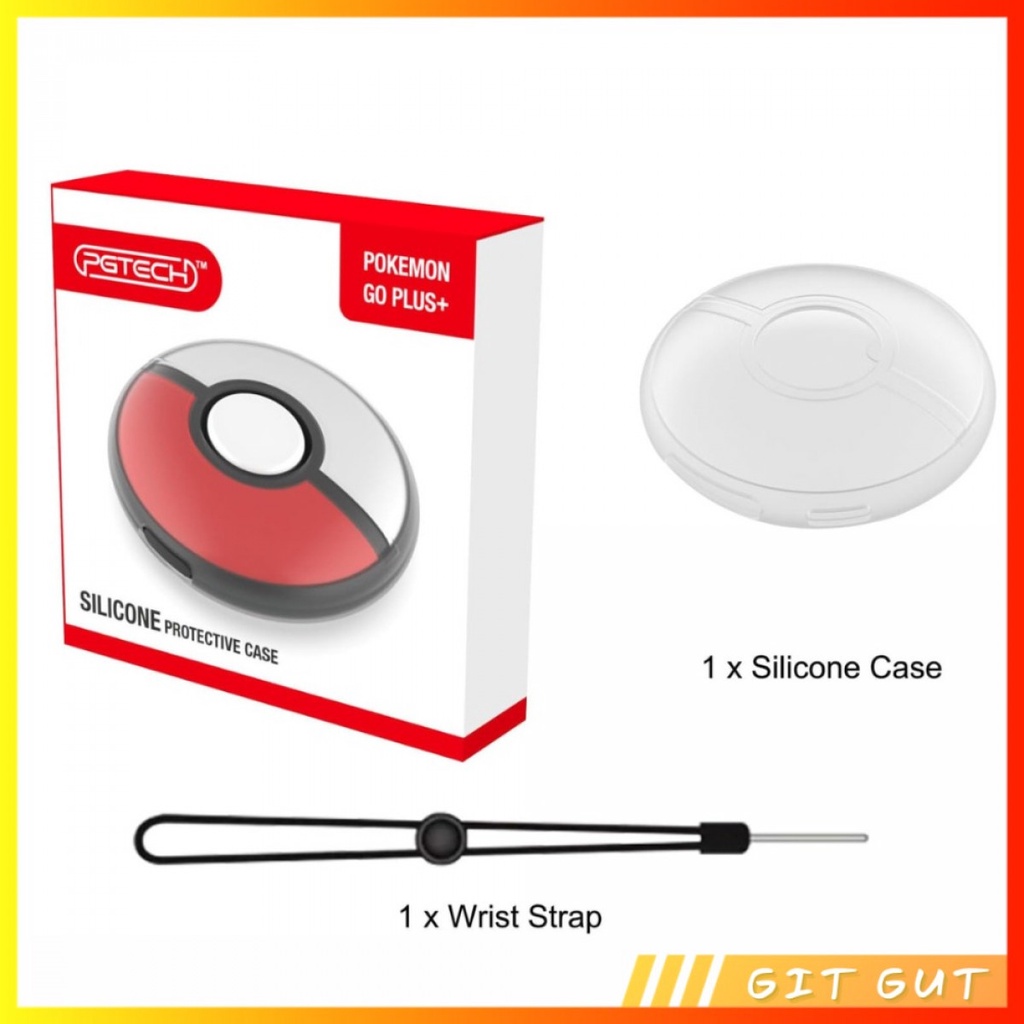 Jual Pokemon Go Plus+ Pokeball Silicone Protective Case Pouch Storage ...