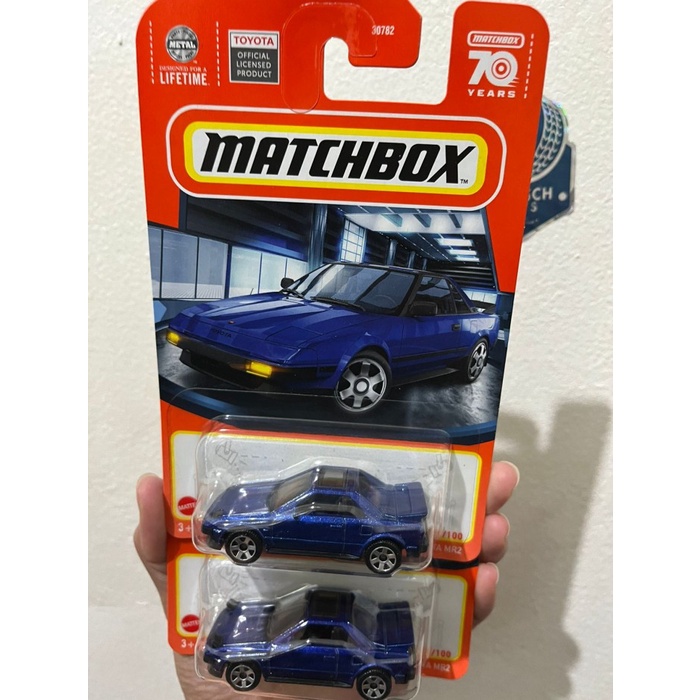 Jual Matchbox Paket 1984 Toyota MR2 Lampu Normal dan Pop Up Biru ...