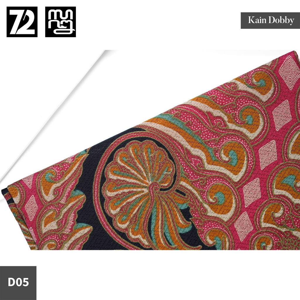 Jual KAIN BATIK PREMIUM Bahan Dobby Motif Rumput Samudra Warna Hitam ...