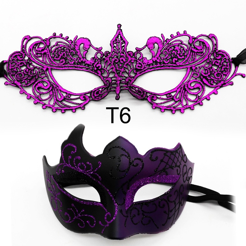 Jual TOPENG HALLOWEN/TOPENG PESTA KARNAVAL/MASQUARADE MASK COUPLE ...