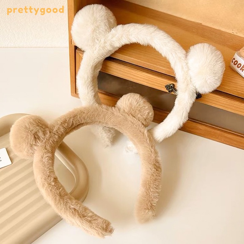 Jual Bando Telinga Beruang Mewah Lucu Wanita Kartun Rusak Rambut ...