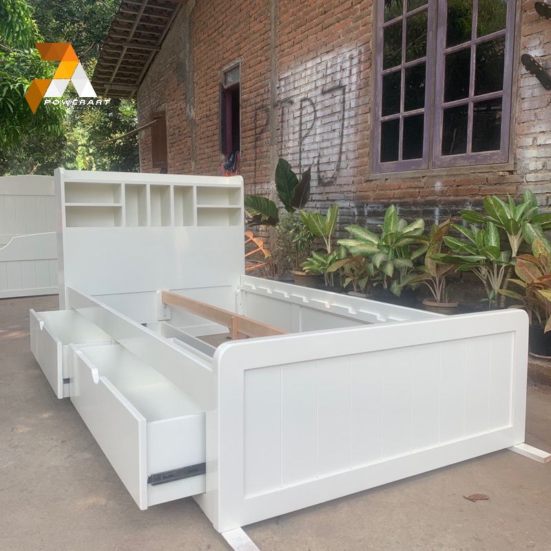 Jual TEMPAT TIDUR MINIMALIS RAK LACI DIVAN RAK LACI RANJANG DIPAN LACI ...