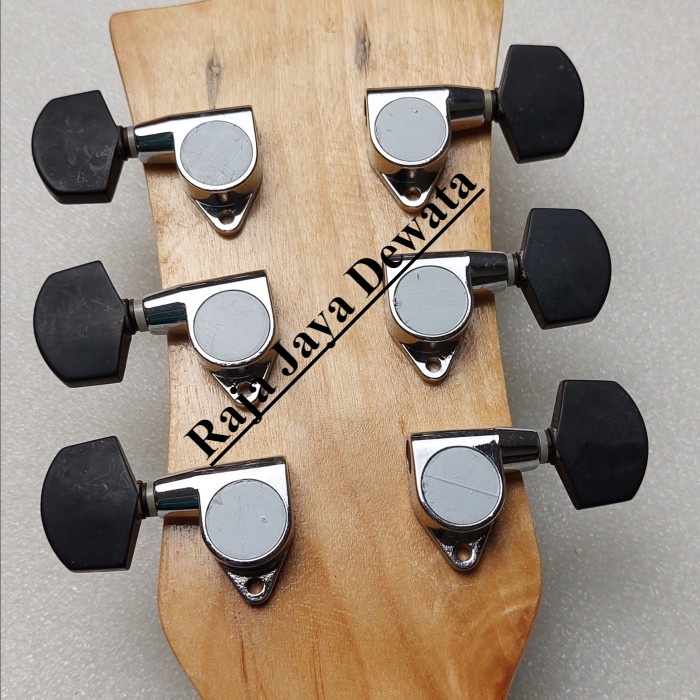 Jual Dryer Gitar Elektrik & Akustik R3+L3 - CHROME I AG651 - Hitam ...