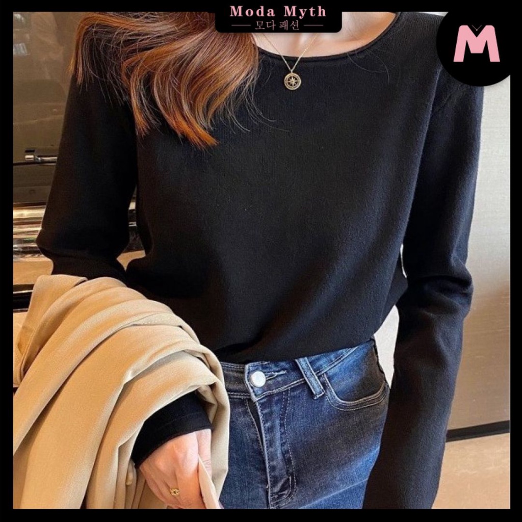 Jual MODAMYTH M09 - BAJU ATASAN WANITA BAJU LENGAN PANJANG WANITA LENGAN PANJANG WANITA KOREA ...