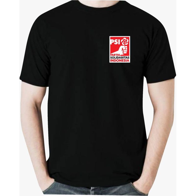 Jual KAOS PSI PARTAI SOLIDARITAS INDONESIA/KAOS LOGO PARTAI PSI SABLON ...