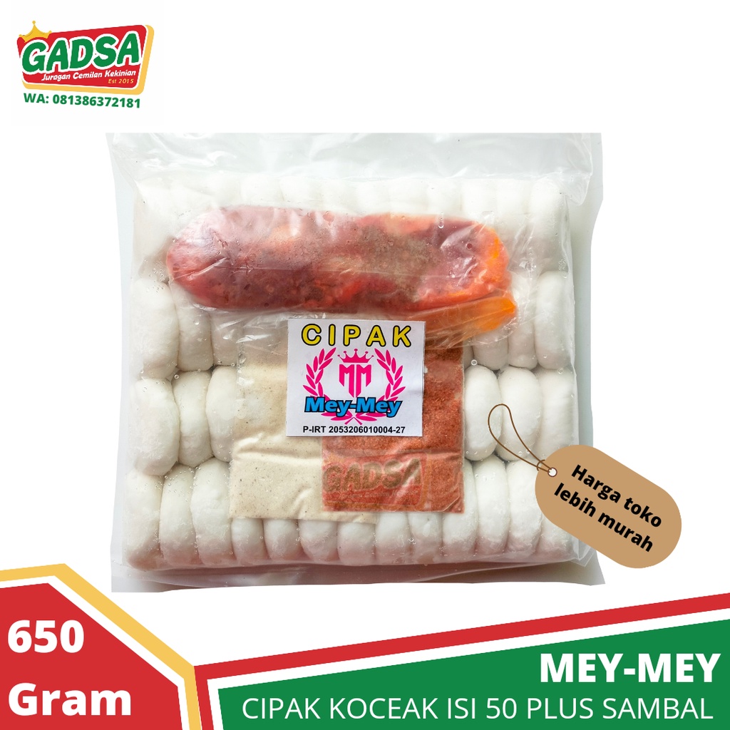 Jual Cipak Koceak Khas Garut isi 50 | Shopee Indonesia