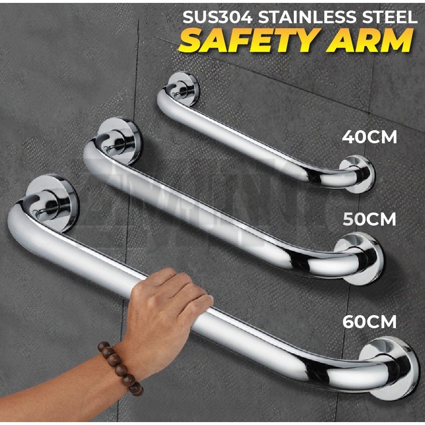 Jual 30/40/50/60cm Handle Kamar Mandi Pegangan Bathub Gagang Bar Kamar ...