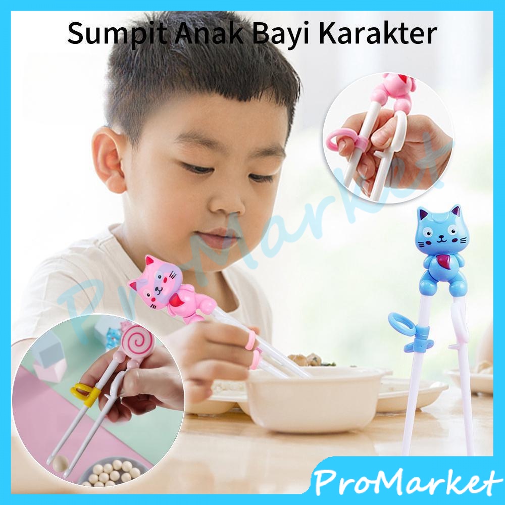 Jual Sumpit Anak Karakter Training Chopstick / Sumpit Anak Belajar ...