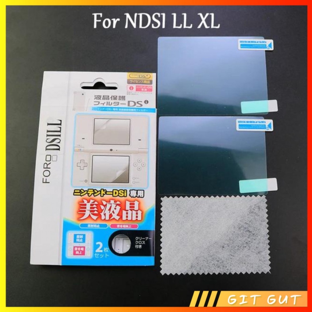 Jual Nintendo DSI NDSI XL LL Anti Gores Screen Guard Cover Protector ...
