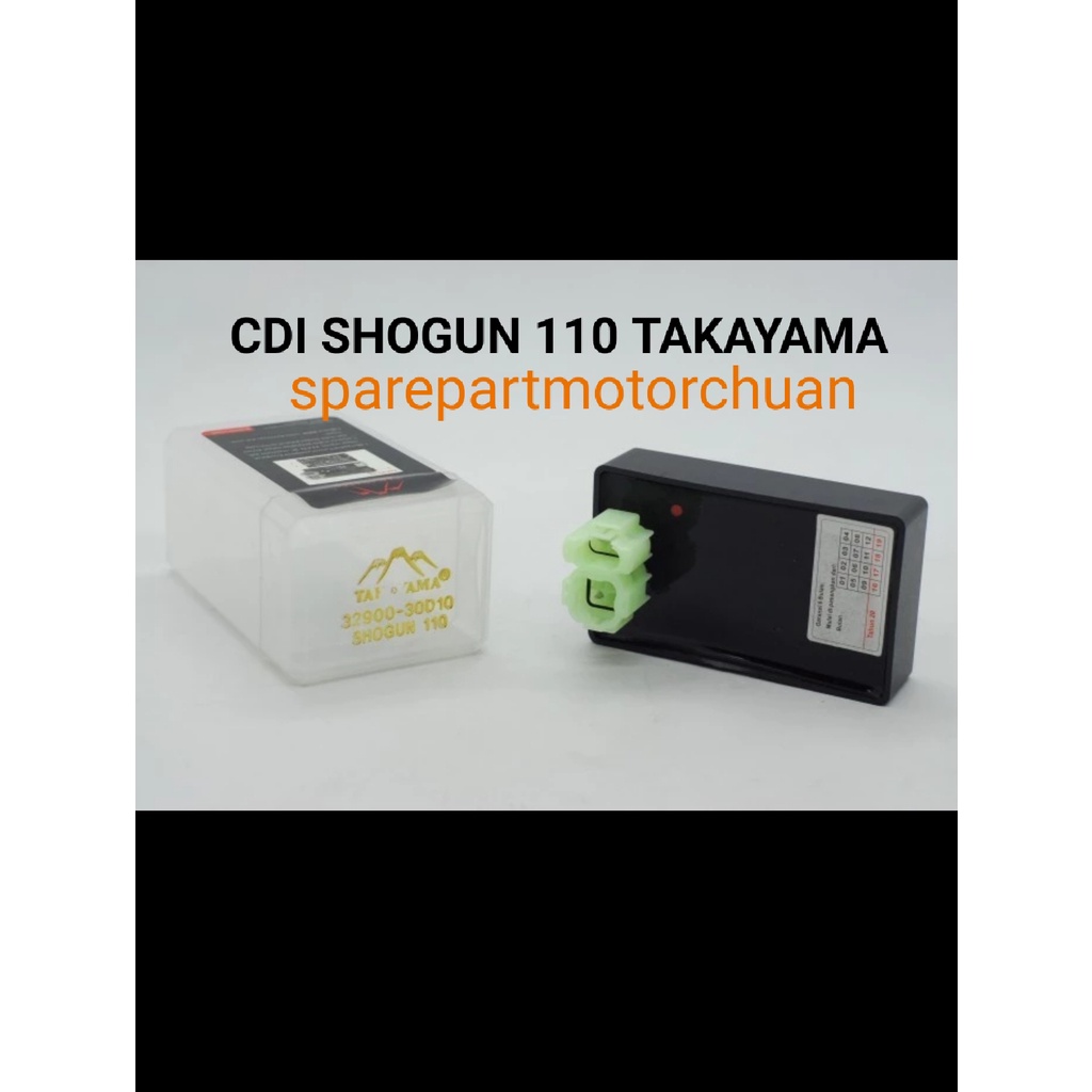Jual CDI UNIT SUZUKI SHOGUN 110 CDI MOTOR TAKAYAMA TOP QUALITY | Shopee ...