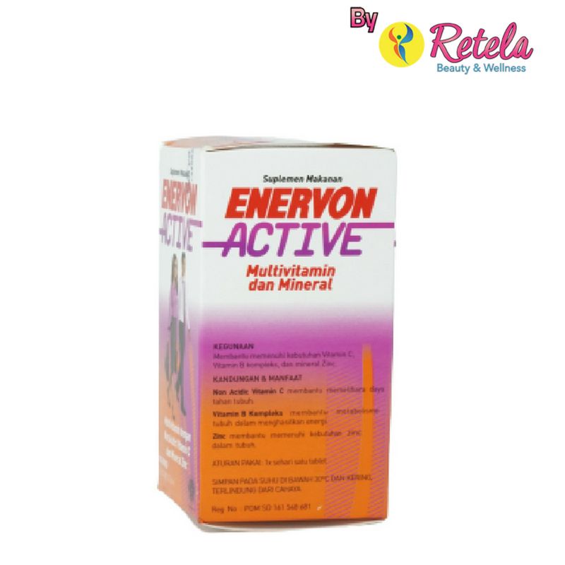 Jual Enervon Active 1 Botol 30 Tablet | Shopee Indonesia Jual Enervon Active 1 Botol 30 Tablet | Shopee Indonesia