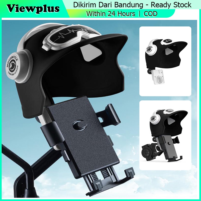 Jual Stand helm holder mobile ponsel stand MOTOR Sepeda universal ...