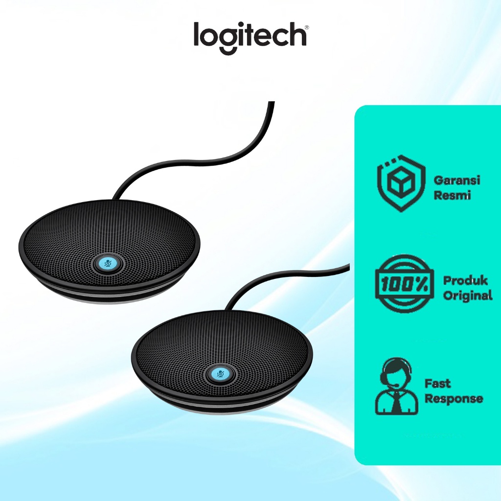 Jual Logitech GROUP Expansion Mic for Large Meeting - Garansi 2 Tahun ...