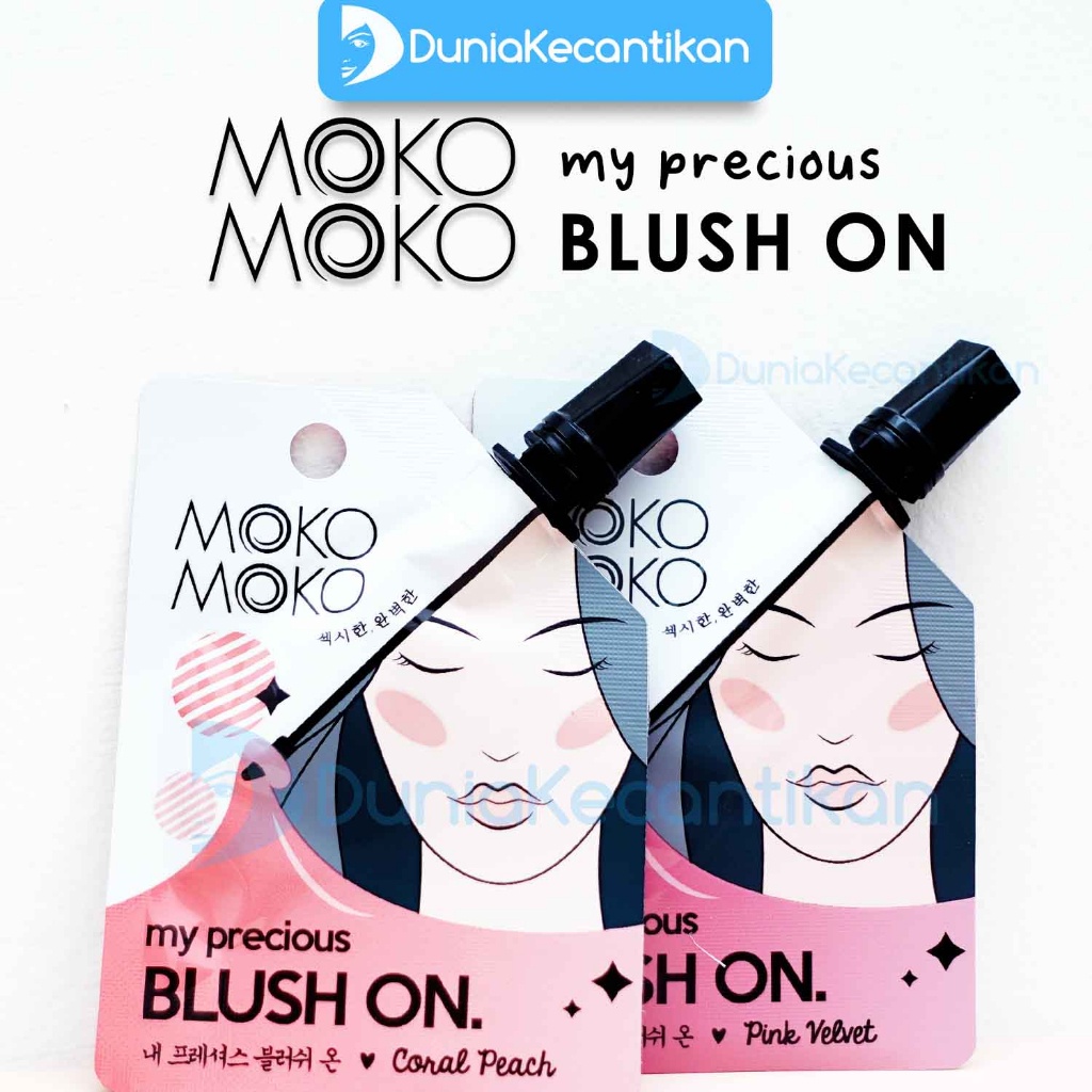 Jual New Product Moko Moko My Precious Blush On Perona Pipi Cream Blush ...