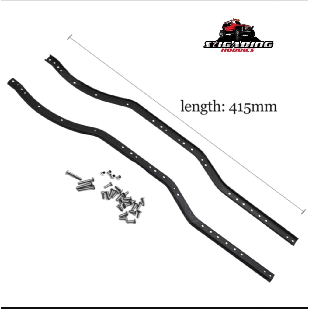Jual RAIL FRAME CHASSIS SASIS METAL AXIAL SCX10 SCX10 II | Shopee Indonesia
