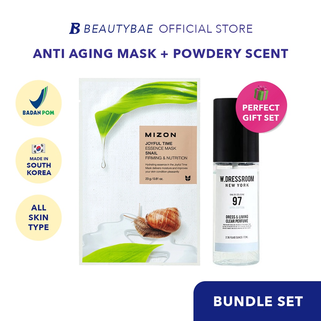 Jual Anti Aging Mask + Powdery Scent Bundle | WDressroom Dress & Living ...