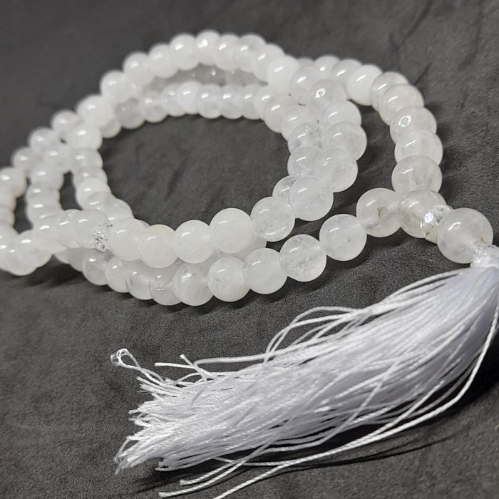 Jual Tasbih Batu Giok Putih Salju 99 Butir 8mm | Shopee Indonesia