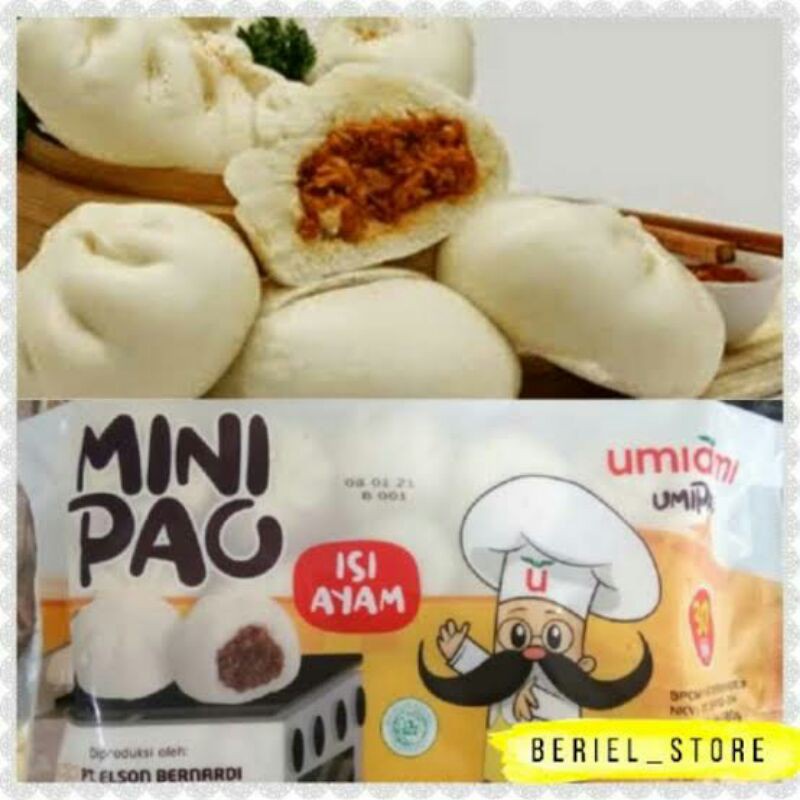 Jual Umiami Mini Pao isi 30 pcs I FROZEN FOOD CEMILAN HALAL | Shopee ...