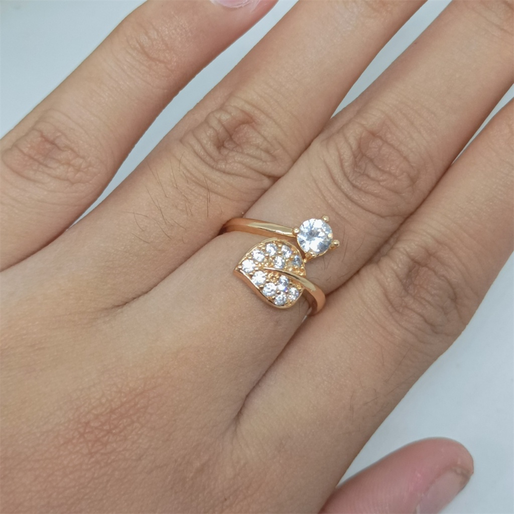 Jual Cincin Permata Xuping Lapis Emas 24K Perhiasan Cantik cinta Wanita ... Jual Cincin Permata Xuping Lapis Emas 24K Perhiasan Cantik cinta Wanita ...