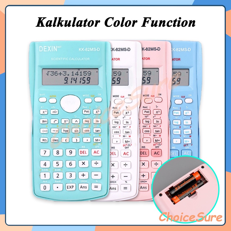 Jual Kalkulator Color Function / Kalkulator Ilmiah / Kalkulator Fungsi ...