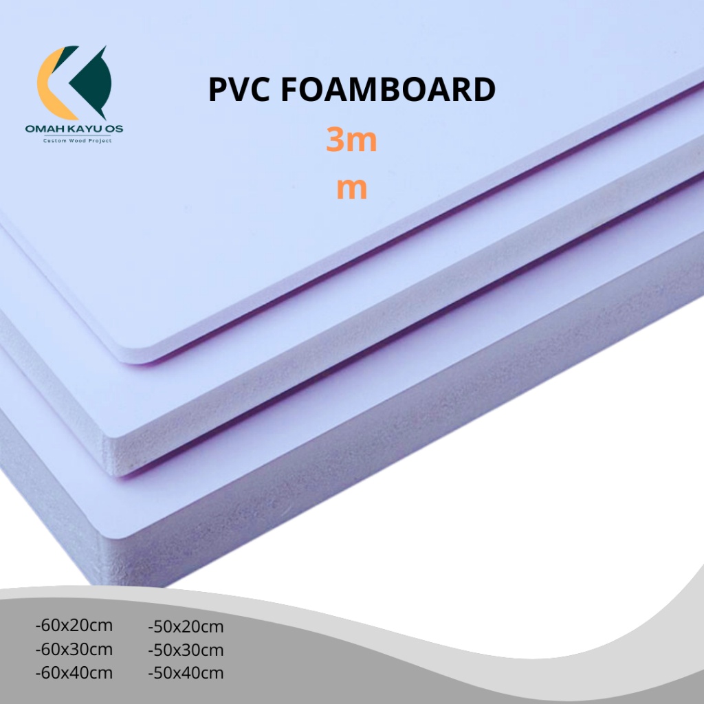 Jual Pvc Foamboard Pvc board 3mm | Shopee Indonesia