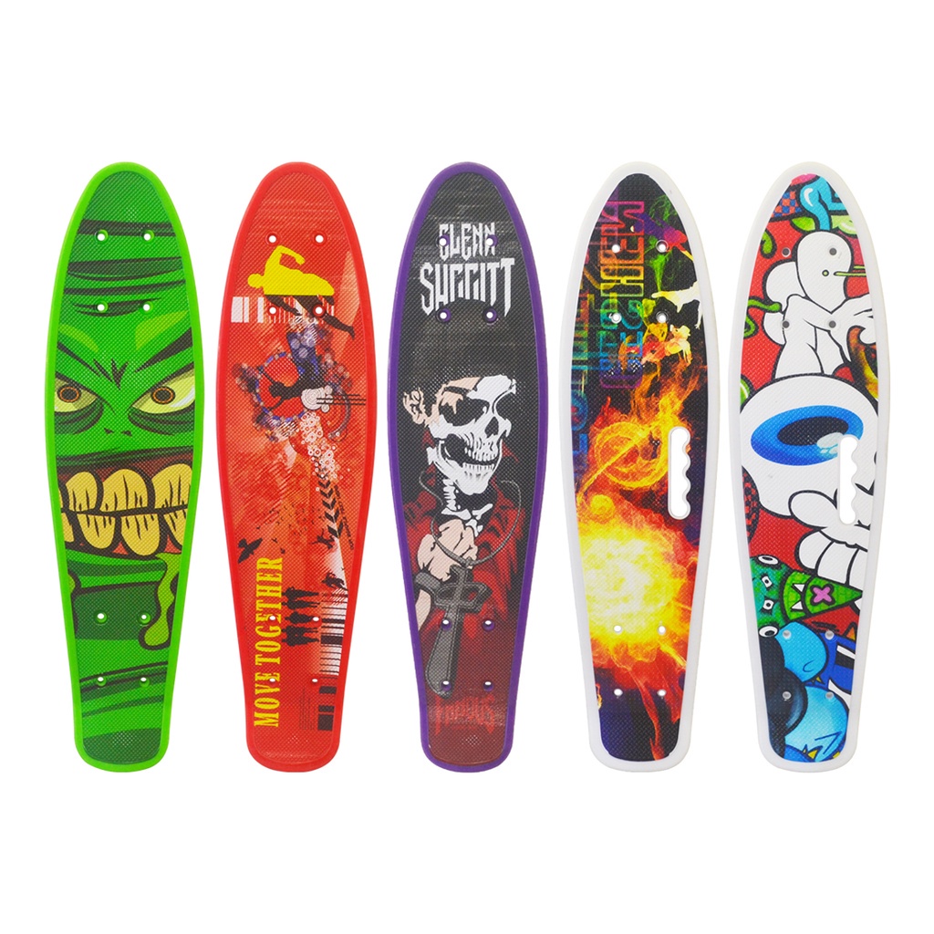 Jual Skateboard Pennyboard Fishboard Anak Kartun Penny Fish Skate Board ...