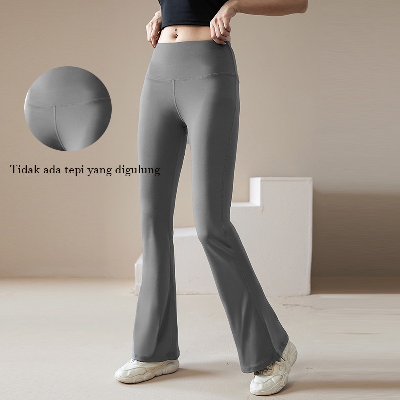 Jual Yagoo - Celana Olahraga Yoga Pilates Peregangan Legging Cutbray ...