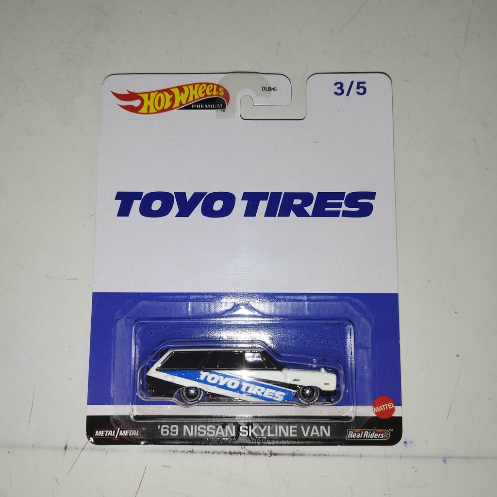 Jual Hot Wheels Premium 69 Nissan Skyline Van TOYO TIRES FREE PROTECTOR ...