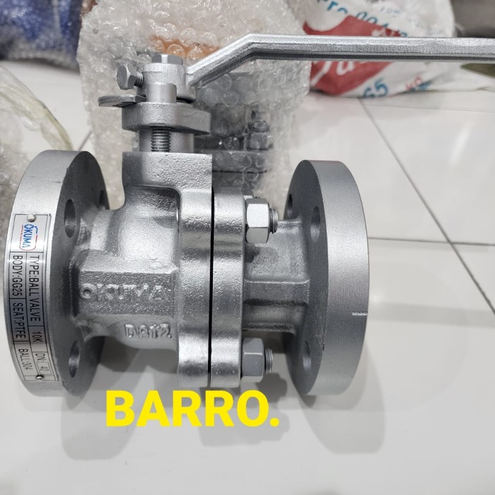 Jual Ball Valve 1/2" Inch DN 15 Cast Iron Flange JIS 10K Stop Kran Besi | Shopee Indonesia
